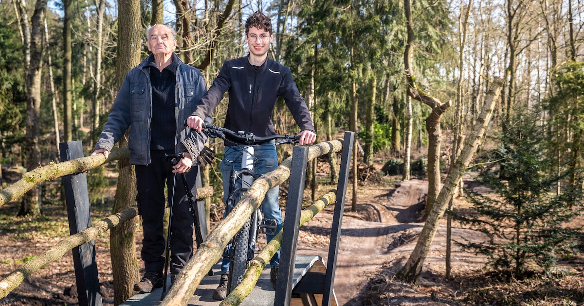 In opa’s bos maakt biker Daan (18) uit Deurne zijn droom waar | De Peel ...