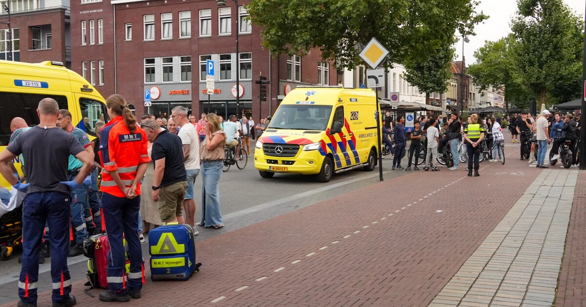 Vrouw gewond na val van fiets in Helmond, traumahelikopter ter plaatse ...