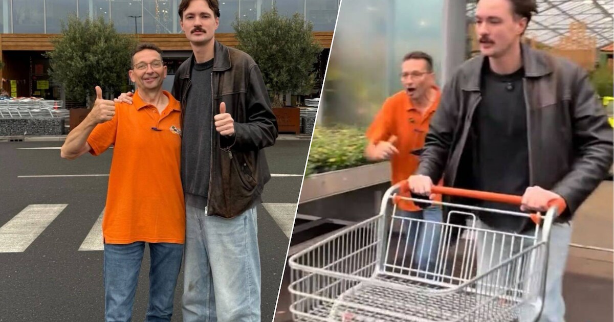‘Hysterische’ Arie en zijn tuincentrum gaan viraal na bezoek Bram ...