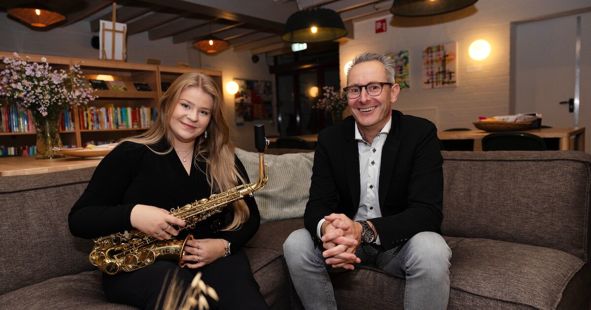 Saxofoontalent Anouk (20) maakt zich op voor muzikale strijd in ...