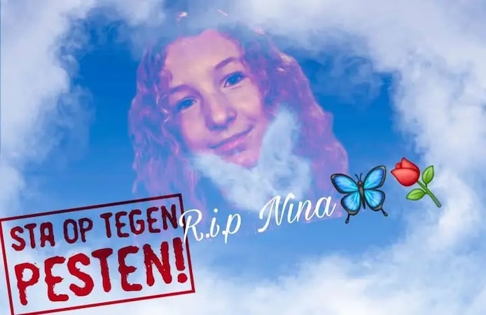 Helmondse Nina (14) kon het veelvuldige pesten niet meer aan en stapte ...