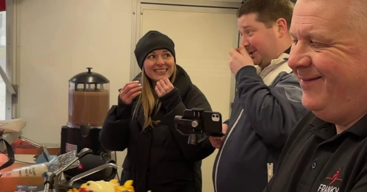 Frietbakker Franky had zijn Oekraïense vrienden woensdag nog aan de ...