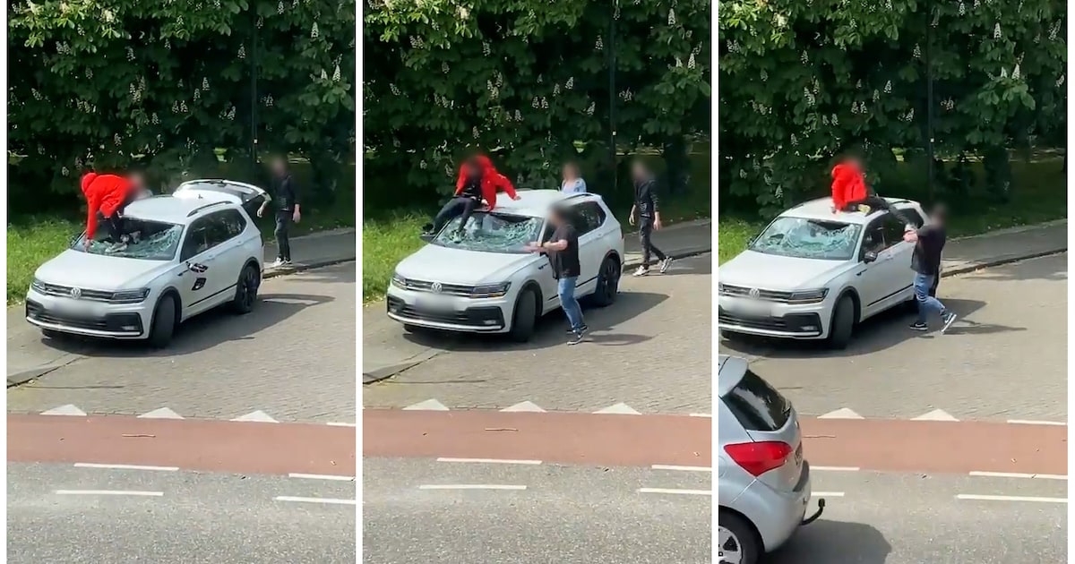 Duitser gaat door het lint op auto van vriend in Winterswijk: ‘Hör auf!’ | Binnenland | ED.nl