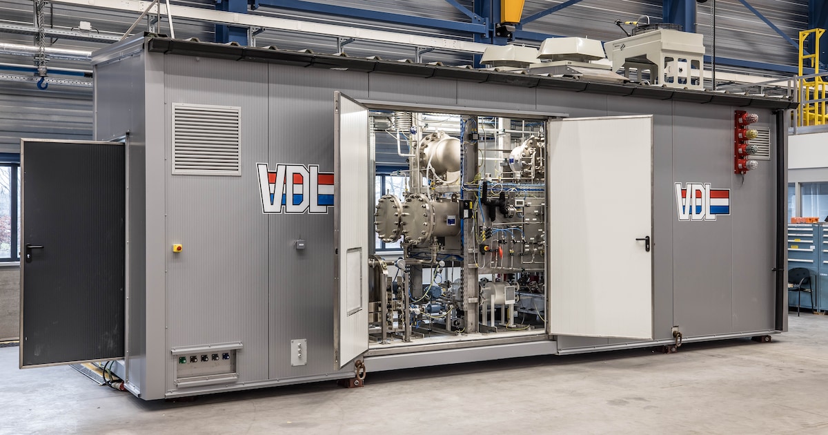 VDL wil enorme electrolyzers als auto’s van de band laten lopen: Tweede ...