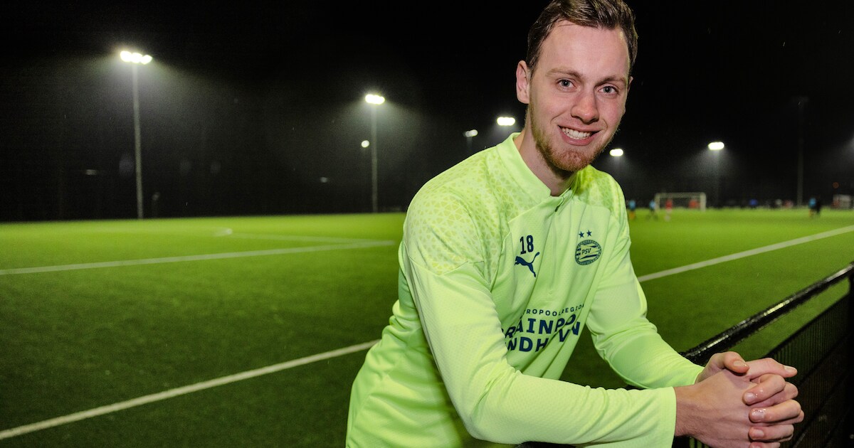 Sander Megens komt los bij PSV AV: ‘Wil bewijzen dat ik eerste spits ...