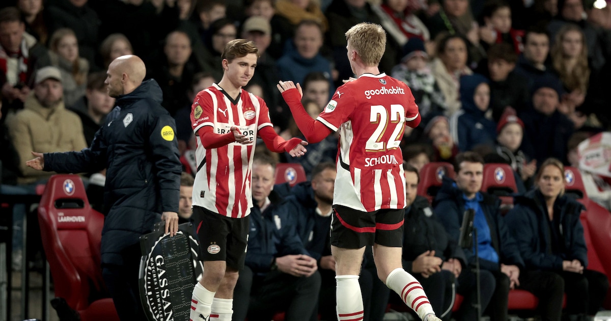 Waardering bij PSV voor aan de bal vaste Land: ‘Heb een glimp van ...