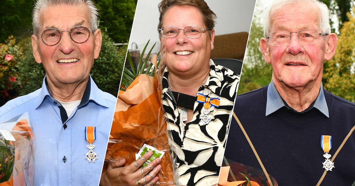 Acht koninklijke onderscheidingen in Best, onder andere voor een koster ...