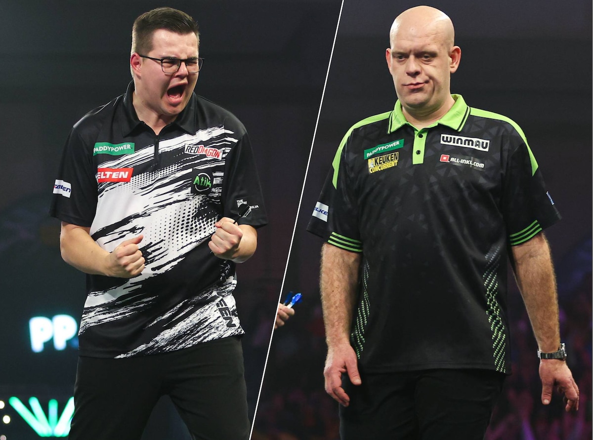 Michael van Gerwen na ruim 13 jaar niet meer Nederlands beste darter ...