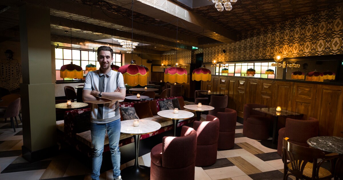 Joshua (24) is niet bang: zijn grand café gaat het wél redden op ...