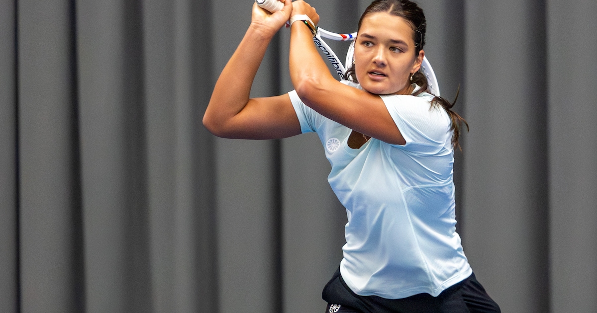Tennisster Merel Hoedt blijft ondanks financiële zorgen streven naar ...