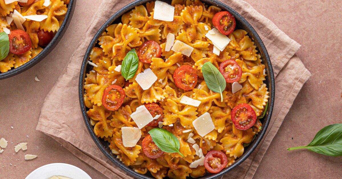 Wat Eten We Vandaag: Pasta met geroosterde tomaat-paprikasaus | Koken ...