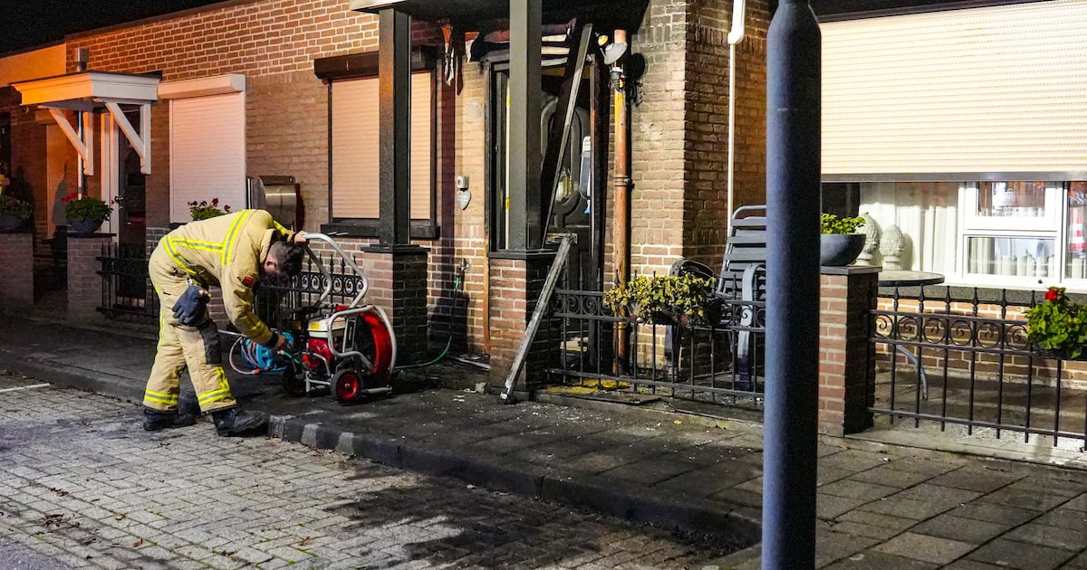 Brandstichting bij Helmondse woning, bewoner grijpt zelf in met ...