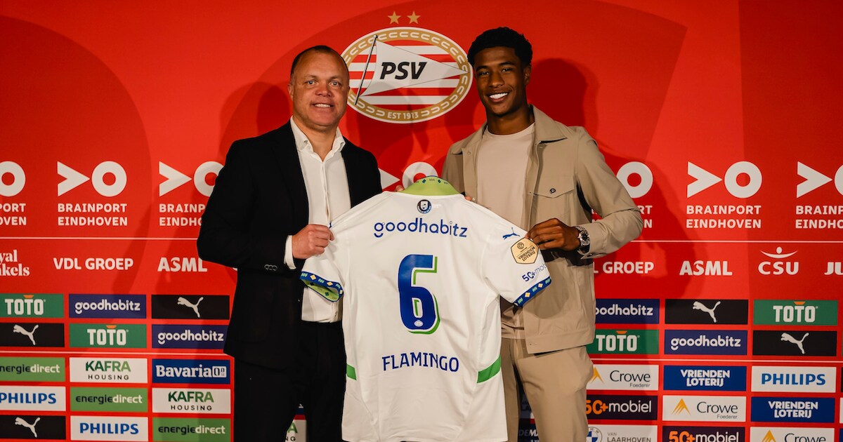 PSV maakt ook de komst van Ryan Flamingo wereldkundig, die ook Almere City FC nog een mooi ...