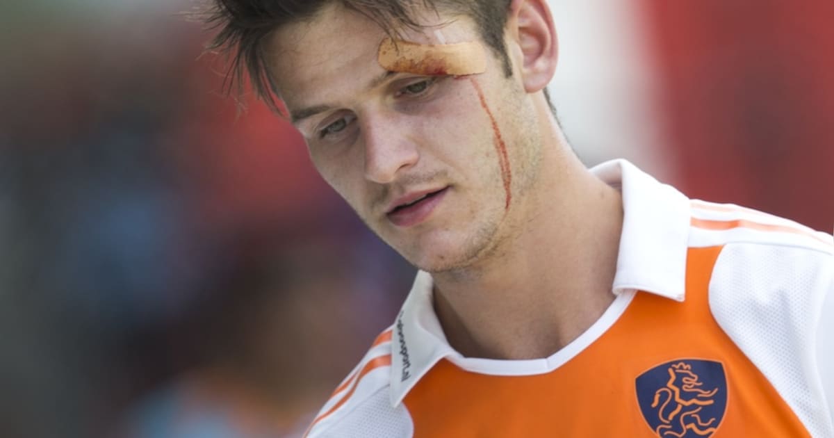Kemperman scoort met drie hechtingen in hoofd | Andere sporten | ED.nl