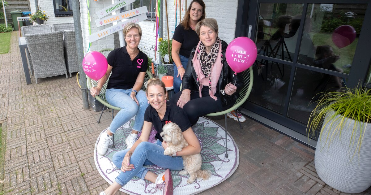 De dames van Vier het Leven zetten ‘Lach Express’ in voor mensen met ...