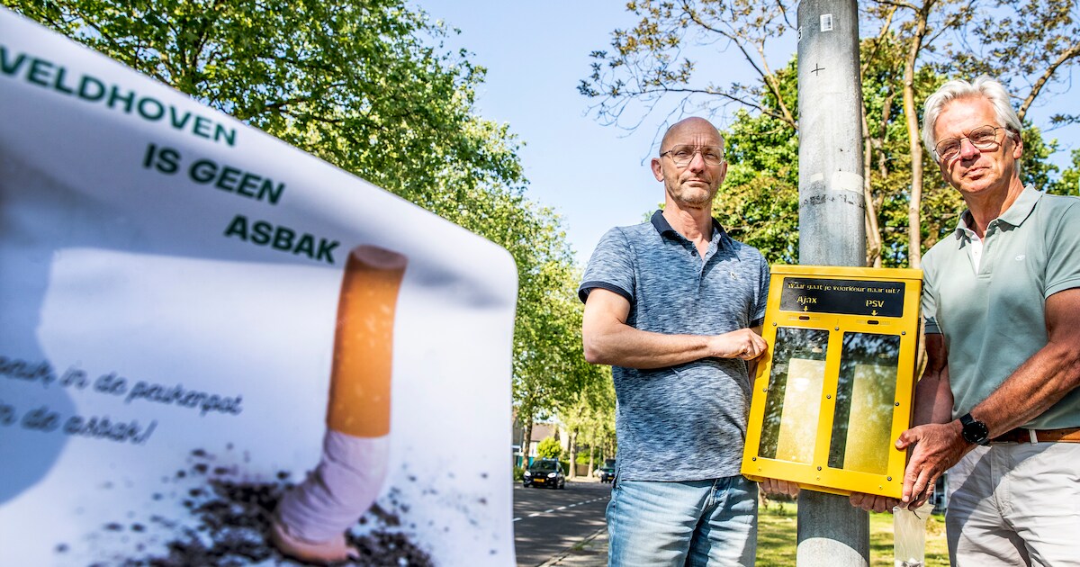 Veldhoven afvalvrij: ‘Peuken zijn het ergste afval dat er bestaat ...