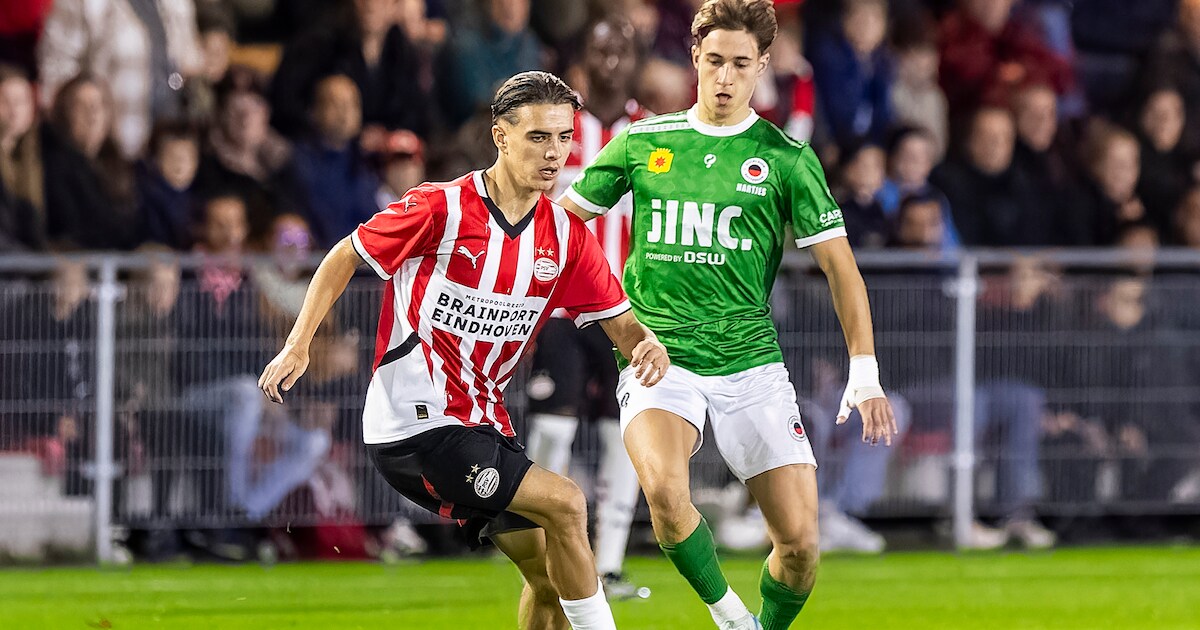 PSV-beloften willen kentering tegen Vitesse: meerdere spelers waren uit ...