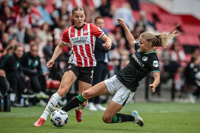 Landstitel glipt uit handen van PSV Vrouwen: ‘Zo dichtbij en dan weer ...