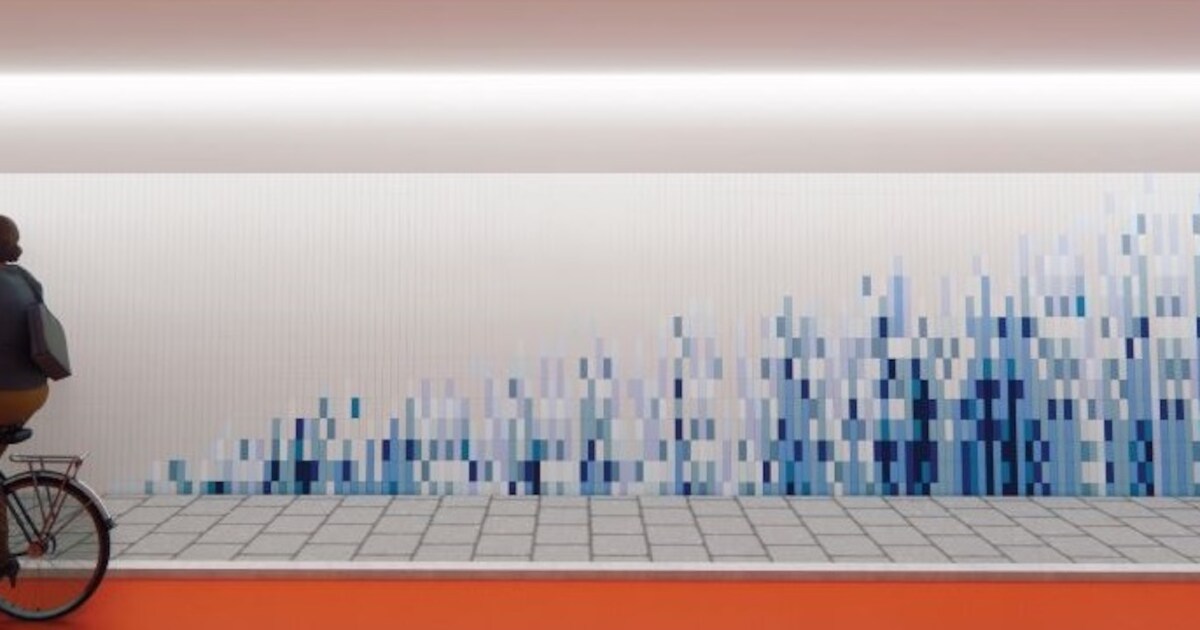 Geldrop kiest voor thema weefgetouw in fietstunnel bij station ...
