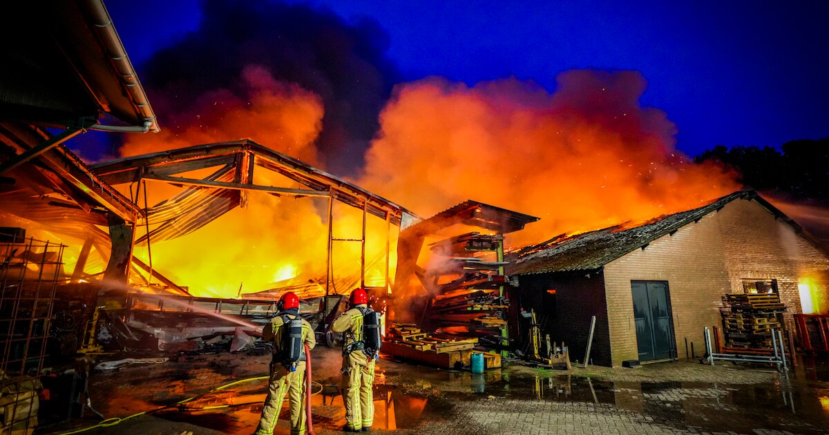 Duizenden kippen dood door uitslaande brand bij boerenbedrijf in Vessem ...