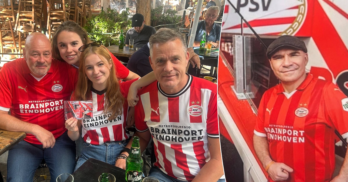 Overleden PS­V-supporter Eric (50) wordt altijd en overal herdacht door ...