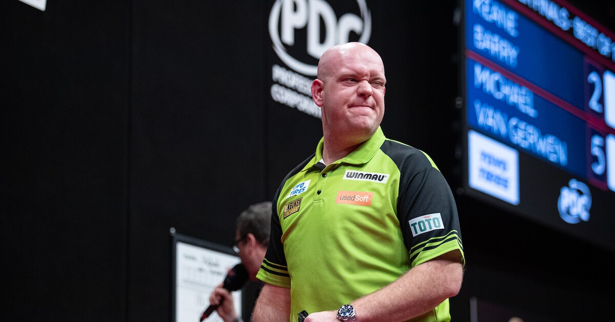 Michael van Gerwen krijgt wildcard voor World Series Finals in Amsterdam | Brabant | ed.nl