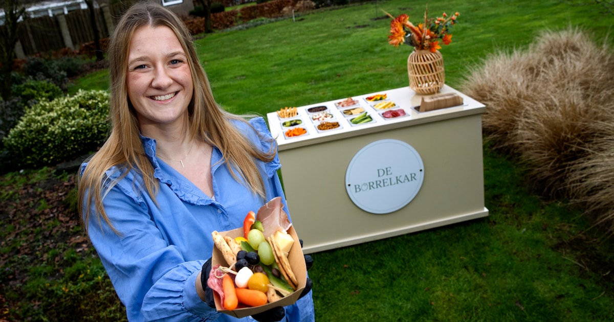 Iris (27) uit Beek en Donk maakte van elke borrel­plank een spektakel ...