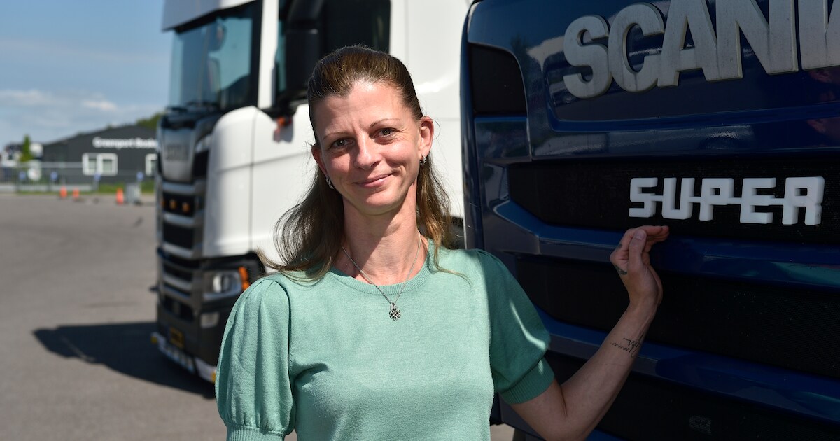 Rianne krijgt haar droombaan als vrachtwagenchauffeur, maar nu kan ze ...