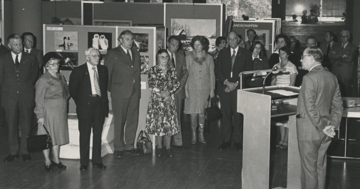 De Dommel in al zijn pracht, wie bezocht in 1977 een tentoonstelling ...