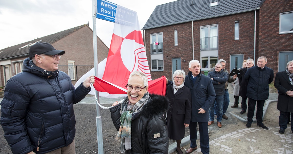 Oud-Wethouder Jan van Rooij heeft nu zijn eigen laan in Helmond ...