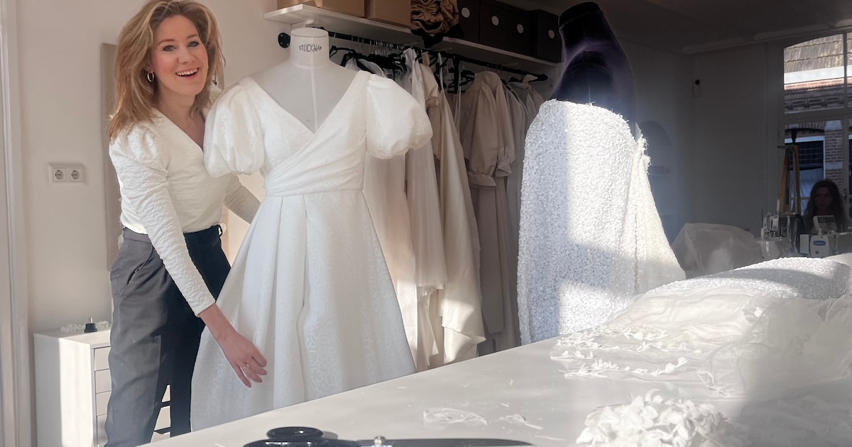Bruidsmodeontwerpster Laura van Rooij (37): ‘In mijn creaties moeten ...