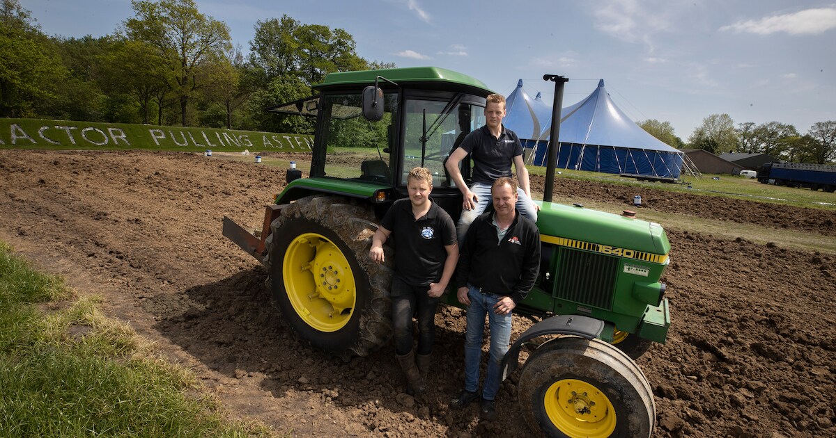 Asten treedt in voetsporen Bakel met eigen tractorpulling: ‘Zeventig vrachtwagens vol klei uit ...