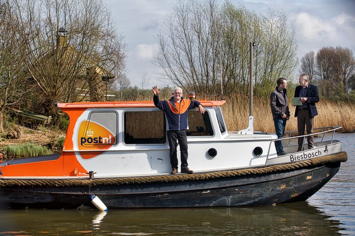 PostNL stopt na 125 jaar met postboot in Biesbosch: ‘Drie uur varen ...
