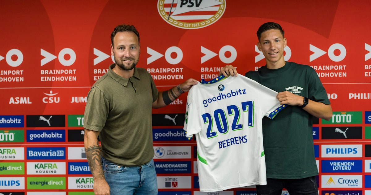 Papa is 36 en heeft bij PSV al meegemaakt wat Jairo (15) nu gaat doen ...