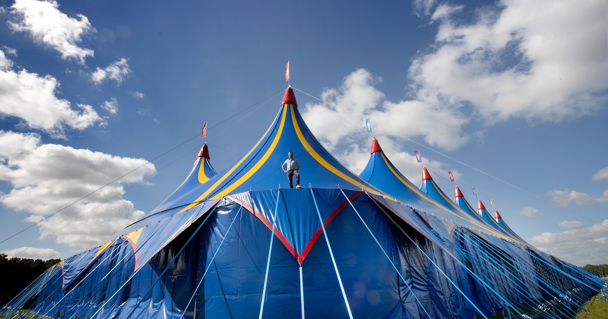 Een joekel van een festivaltent: dit is hoe Martijn uit Bladel zijn ...