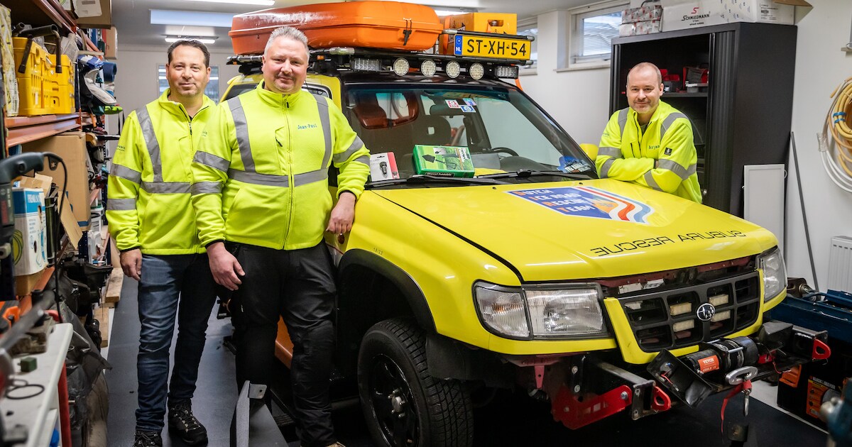 Gele Subaru van Arjan is klaar voor Scandinavische sneeuwtocht ...
