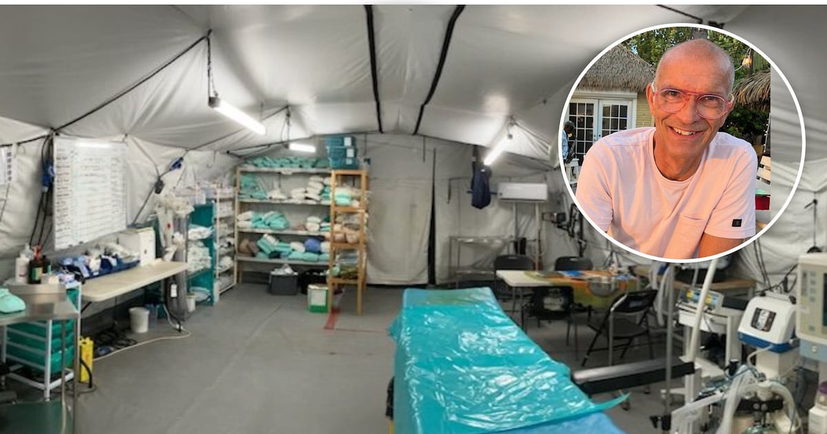 In de hel van Gaza opereert Dongense chirurg Ron (63) elke dag: ‘Omdat ...