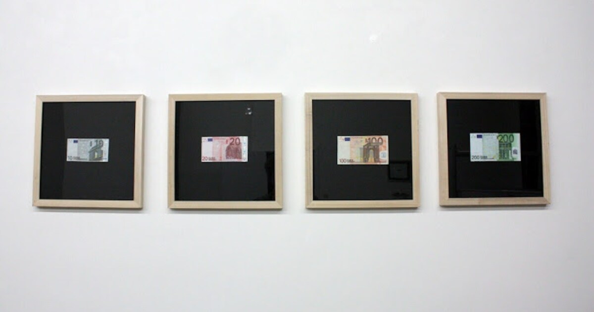 Geldbiljetten van Eindhovense kunstenaar Jasper van Es gestolen ...