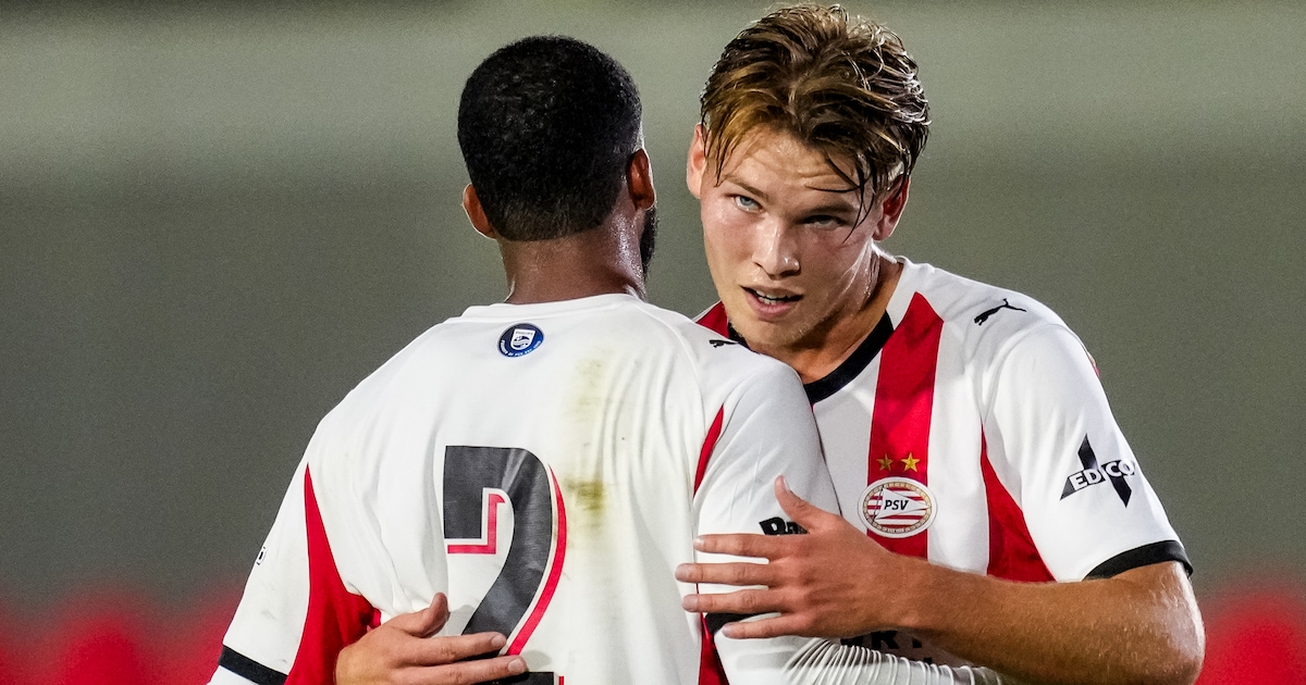 Jong PSV blijft tegen MVV steken op een remise, Van Duiven wordt ...