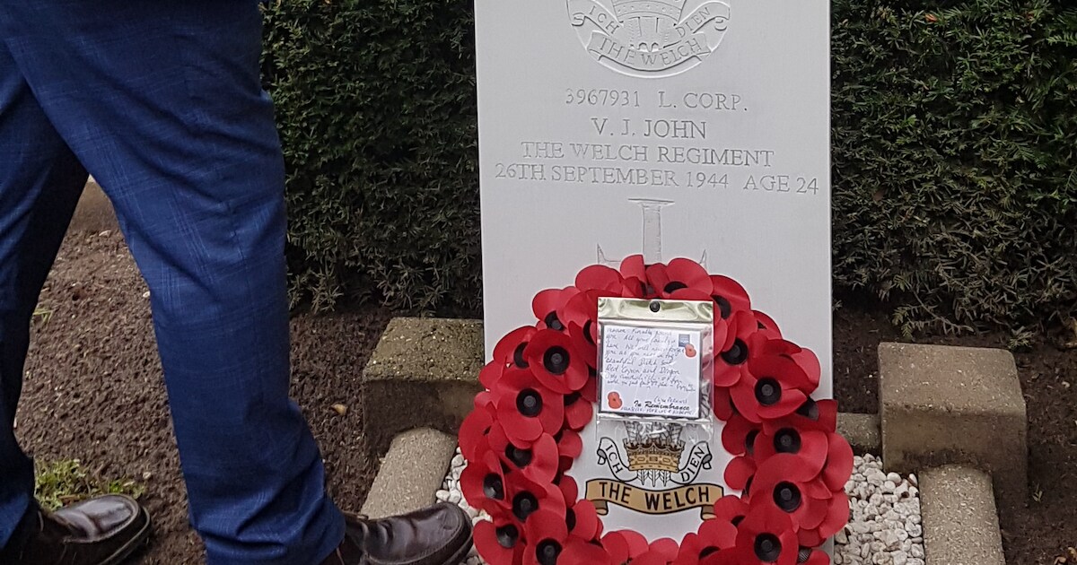 Graf van onbekende soldaat krijgt naam en gezicht: Vernon James John ...