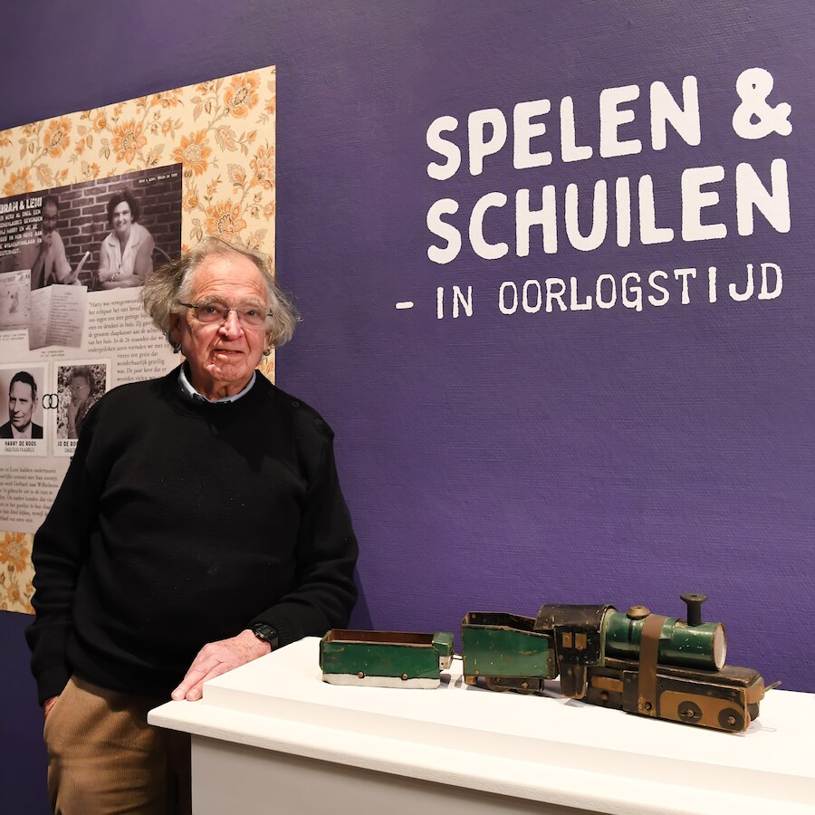 ‘Zwaar’ treintje dat Gerhard (85) kreeg in de Tweede Wereldoorlog is ...