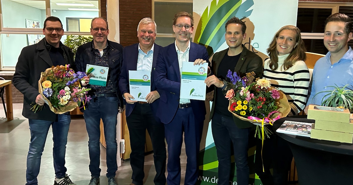 Pluim voor ‘groene’ Helmondse bedrijven Regbat en Driessen Groep ...