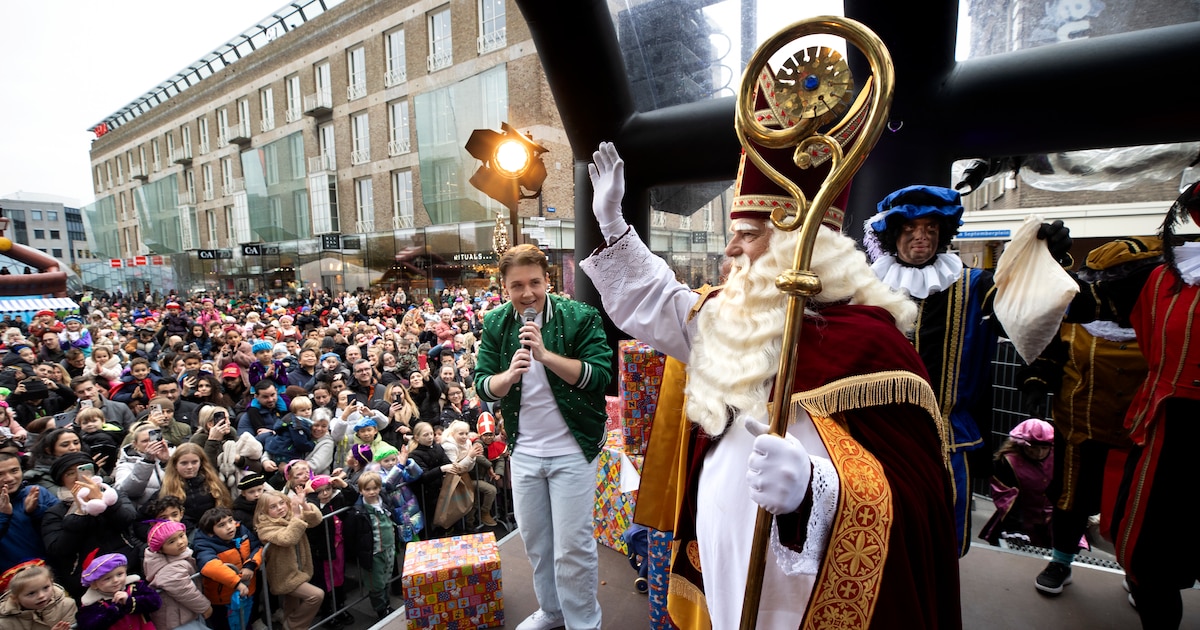 Vol verwachting klopt ook in Eindhoven het hart: ‘Sinterklaas is er weer!’ | Eindhoven | ed.nl