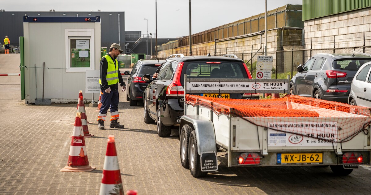 Je afval wegbrengen zonder afspraak, net als voor corona: waarom kan dat niet meer in Helmond ...