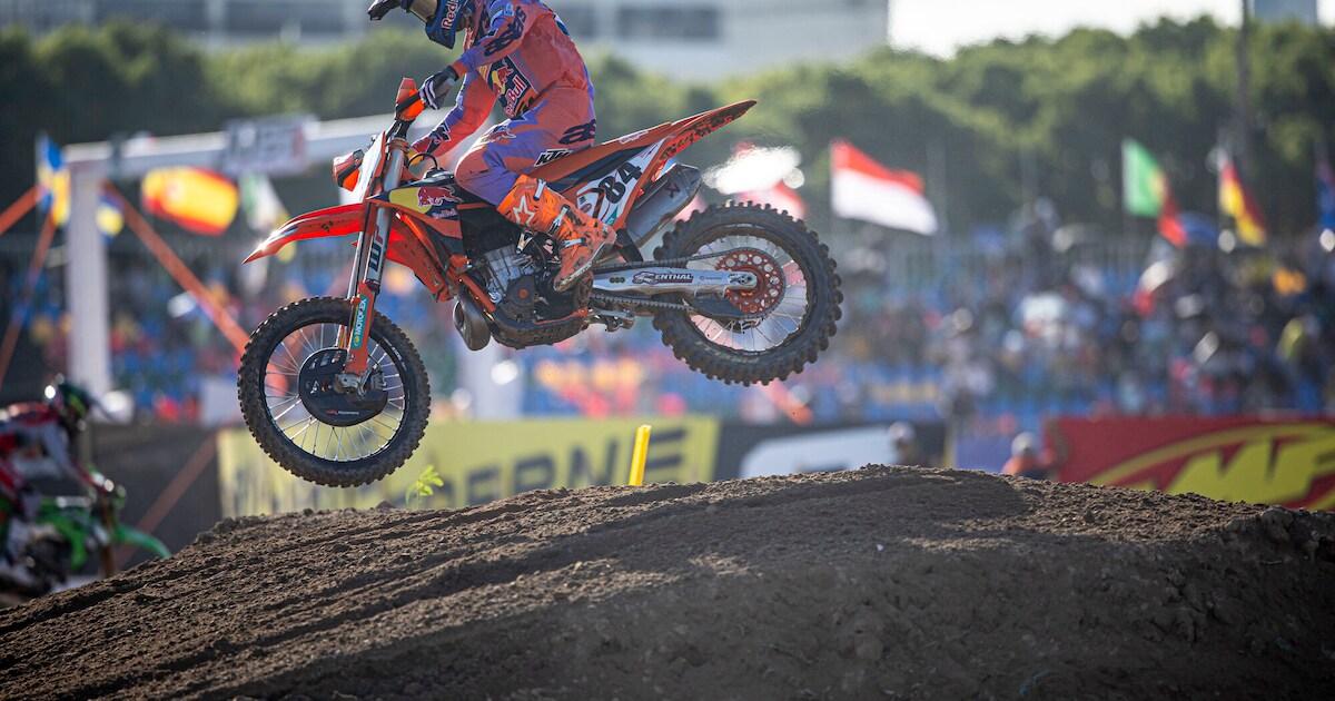 ‘Kokende’Herlings zet zegereeks voort, inhaalrace De Wolf in WK MX2 ...