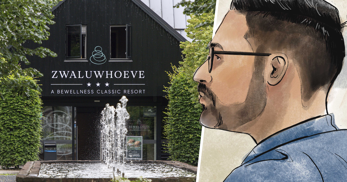 Masseur (34) de cel in na schokkende dag bij wellnessresort Zwaluwhoeve ...