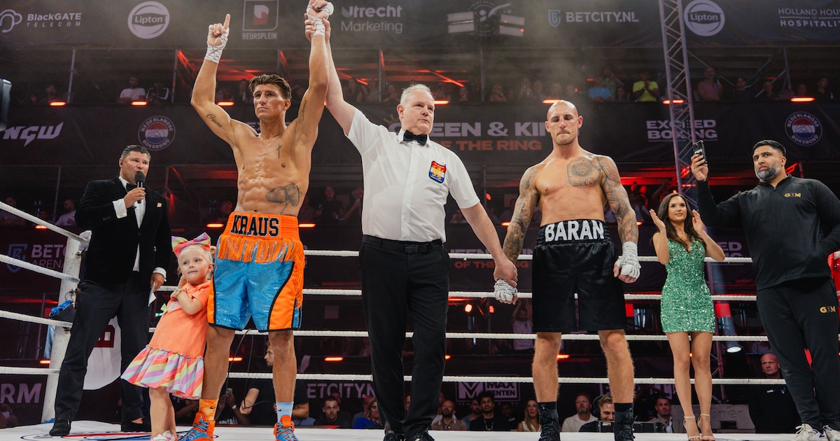 De perfecte avond voor bokstalent Gradus Kraus: ‘Een snelle knock-out ...