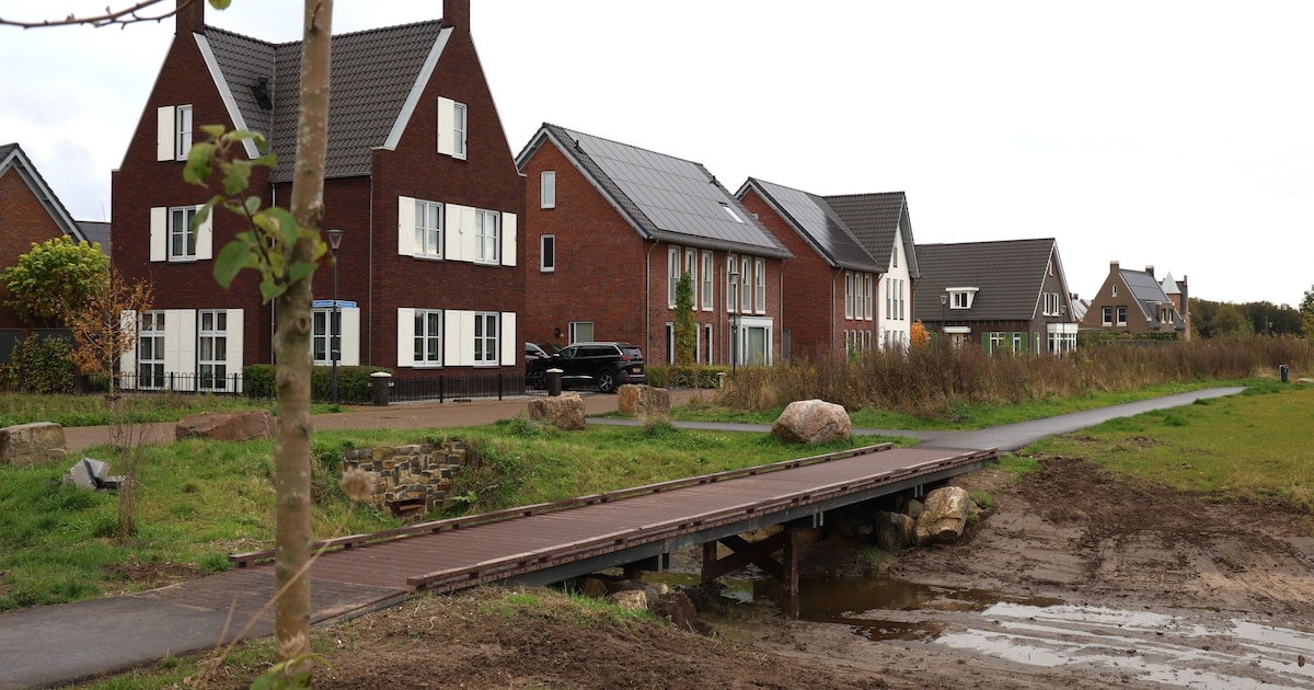 Bruggetjes over wadi’s in wijk Huysackers | Regio | ED.nl