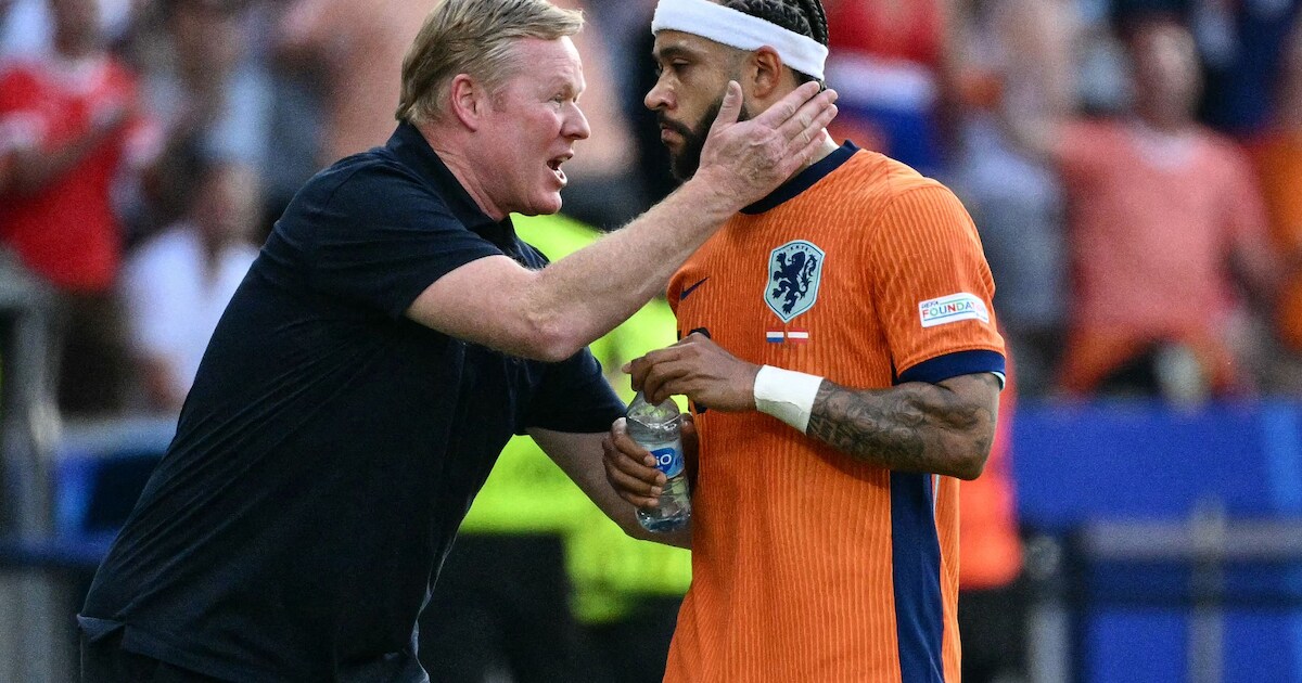 Ronald Koeman houdt ondanks kritiek vast aan Memphis Depay | EK voetbal | ED.nl