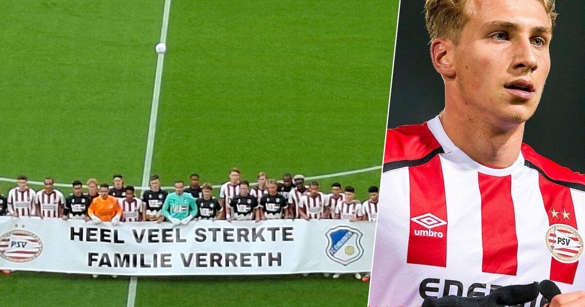 PSV en FC Eindhoven steken Matthias Verreth en zijn familie een hart ...